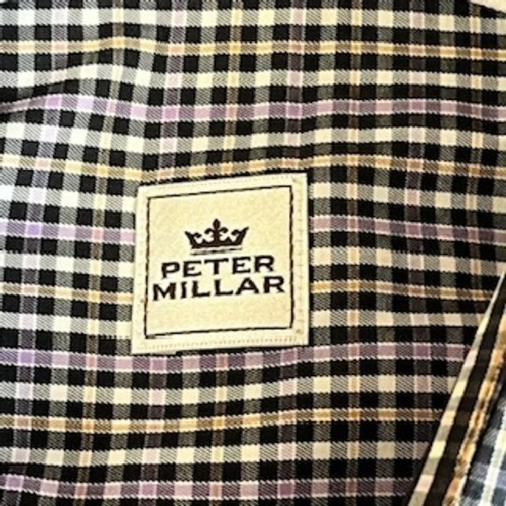 Peter Millar | Shirts | Peter Millar Mens Extra Extra Large Plaid Shirt ...